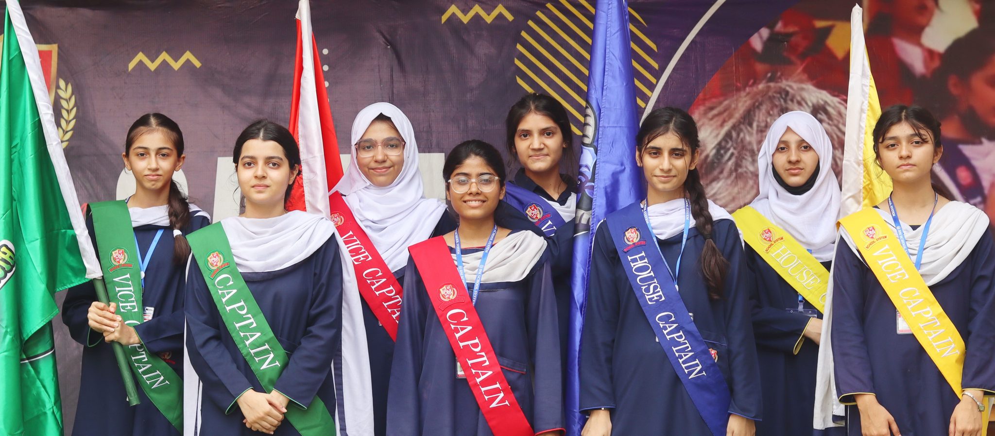 Meet Our House Captains – DM School System. LEARN. SHARE. SUCCEED